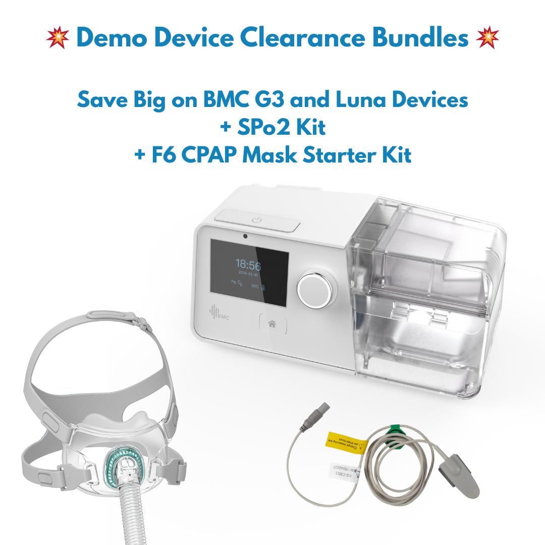 BMC G3 APAP – Ex-Demo CPAP Bundle (1-Year Warranty) – HomeMed ...
